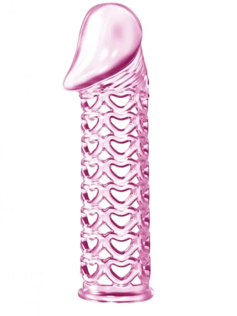 Navlaka za penis Male Waer Net Sleeve, 11.7cm, Roze
