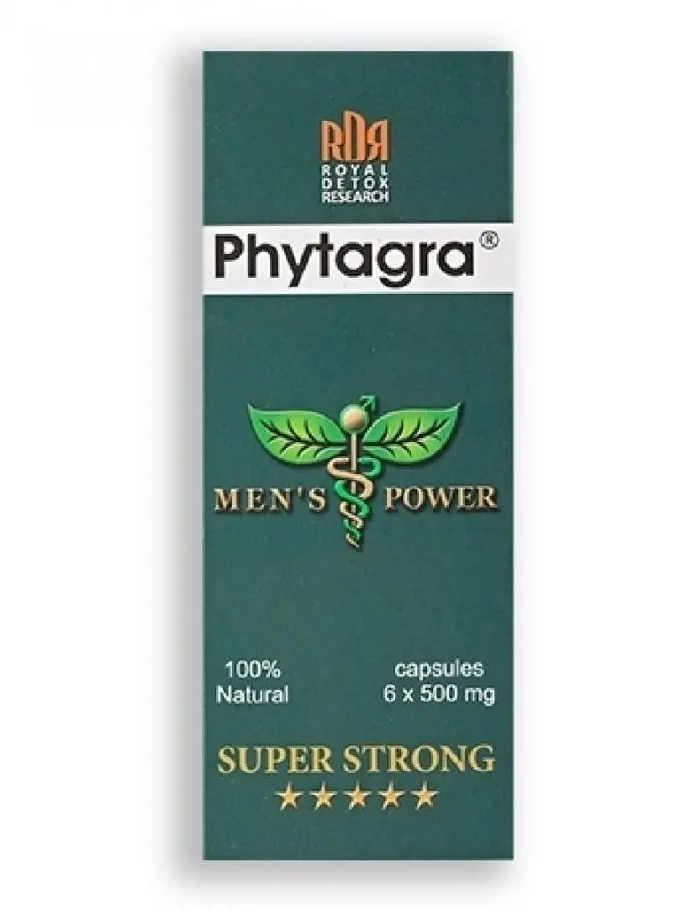 Biljni preparat za potenciju Phytagra Mens Power, 6x500mg