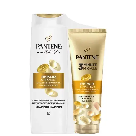 Pantene Šampon 400 ml + Regenerator 220 ml Duo Pack Pro-V Repair & Protect