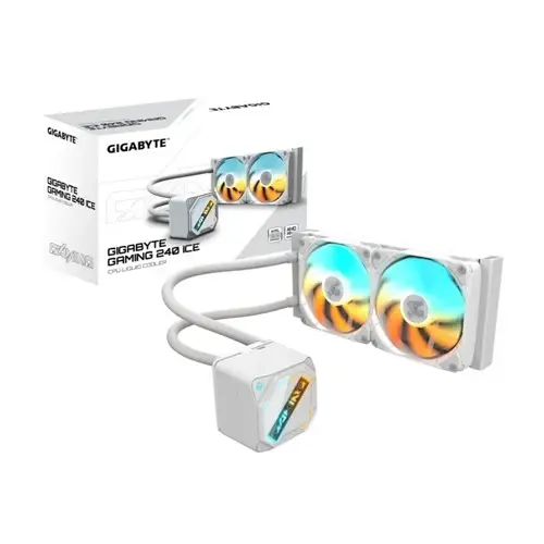 Gigabyte Hladnjak Gaming 240i ICE, CPU Vodeno hlađenje, Beli