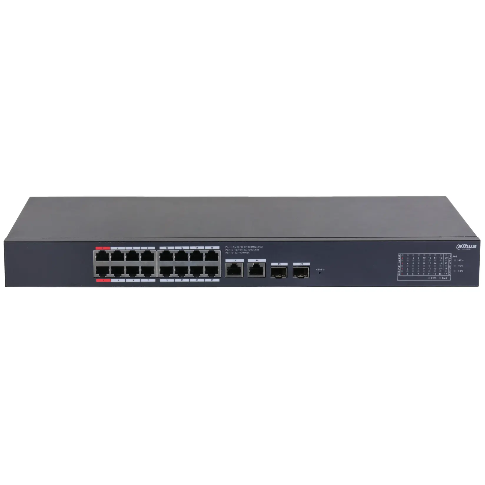Dahua CS4220-16GT-240 Gigabit switch