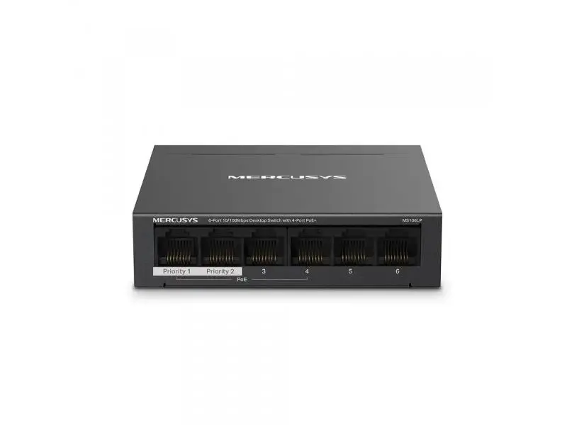 MERCUSYS MS106LP Switch, 4-Port