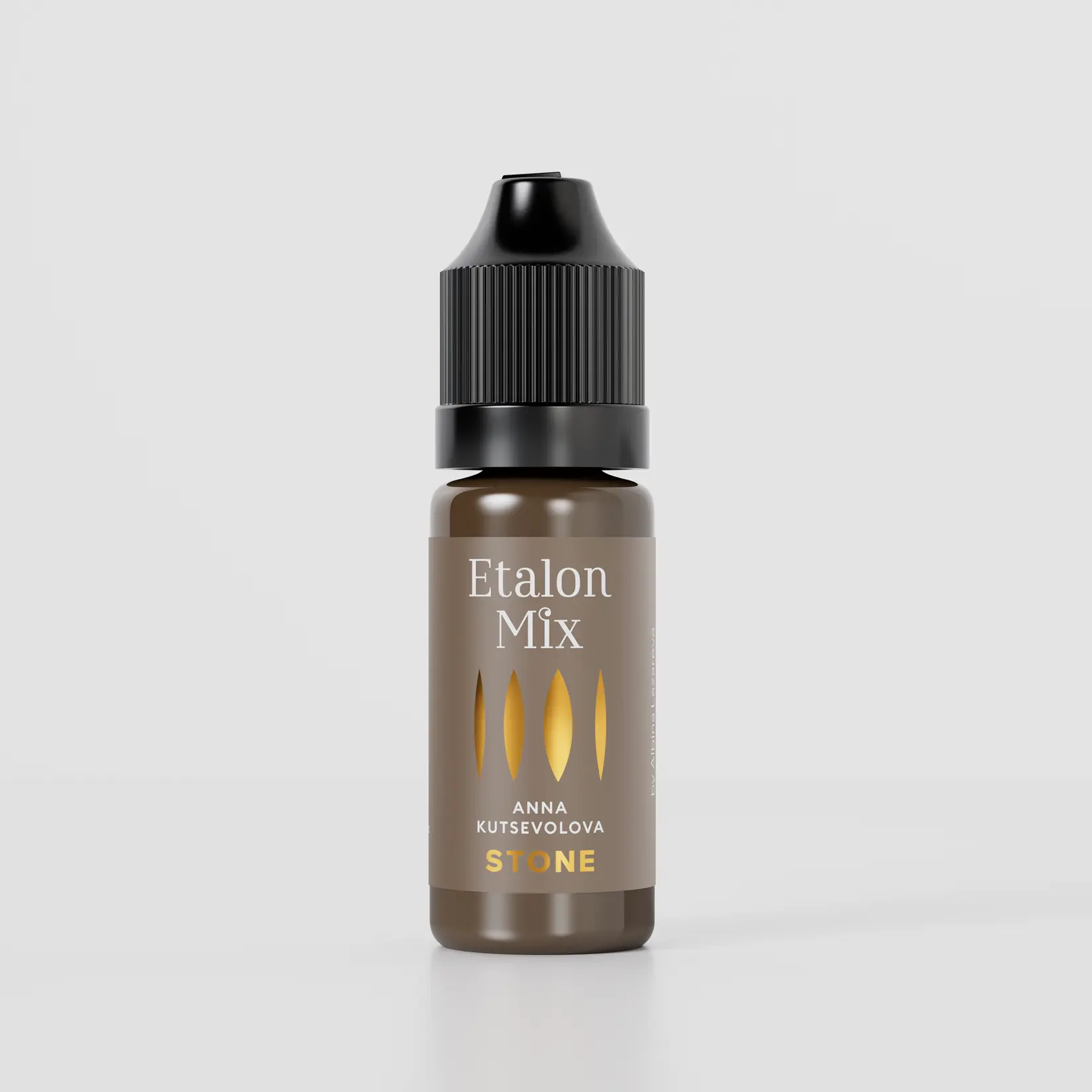 Etalon Mix Pigment trajne šminke za obrve Stone Anna Kutsevolova, Hladna svetlo braon