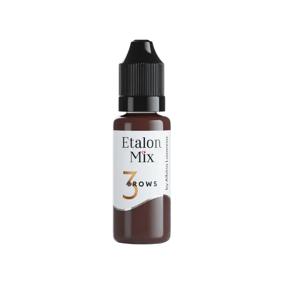 Etalon Mix Pigment trajne šminke za obrve, 15ml, Konjak