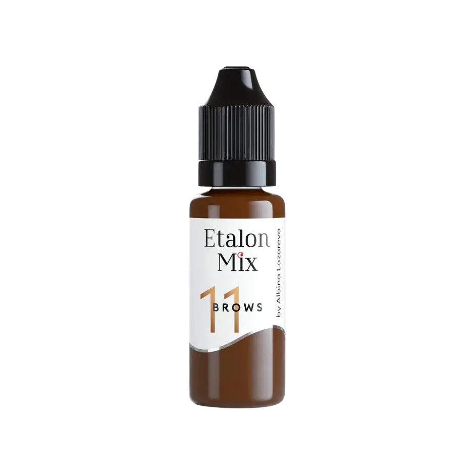 Etalon Mix Pigment trajne šminke za obrve, 15ml, Espresso
