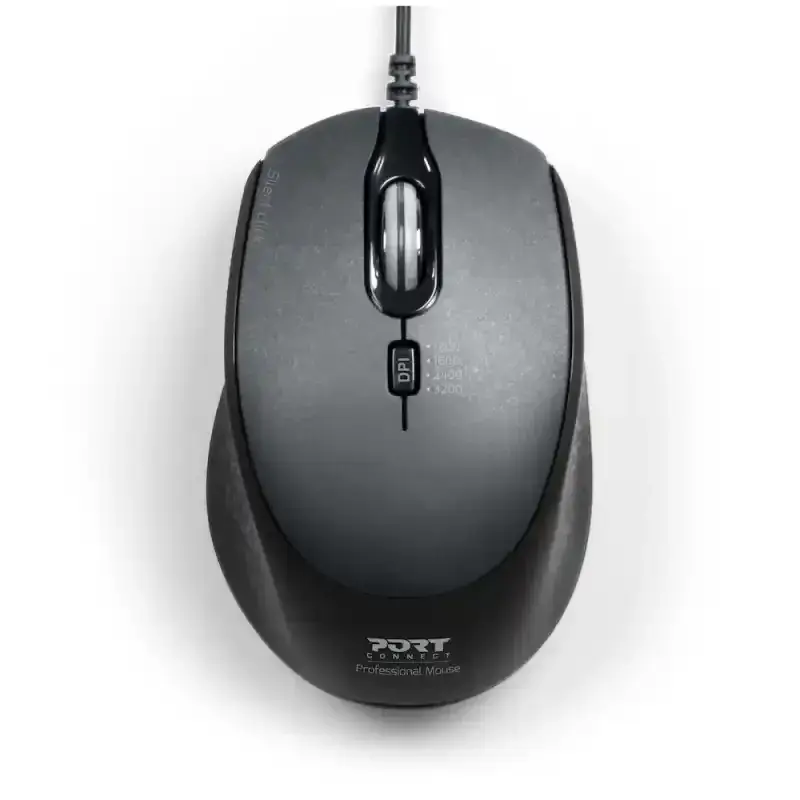 Port Designs Miš Office, Pro Silent, Crni