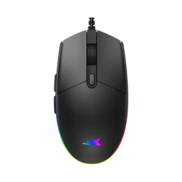 Baracuda Miš CRAB, 3600DPI, 6D, Optički, RGB, Crni