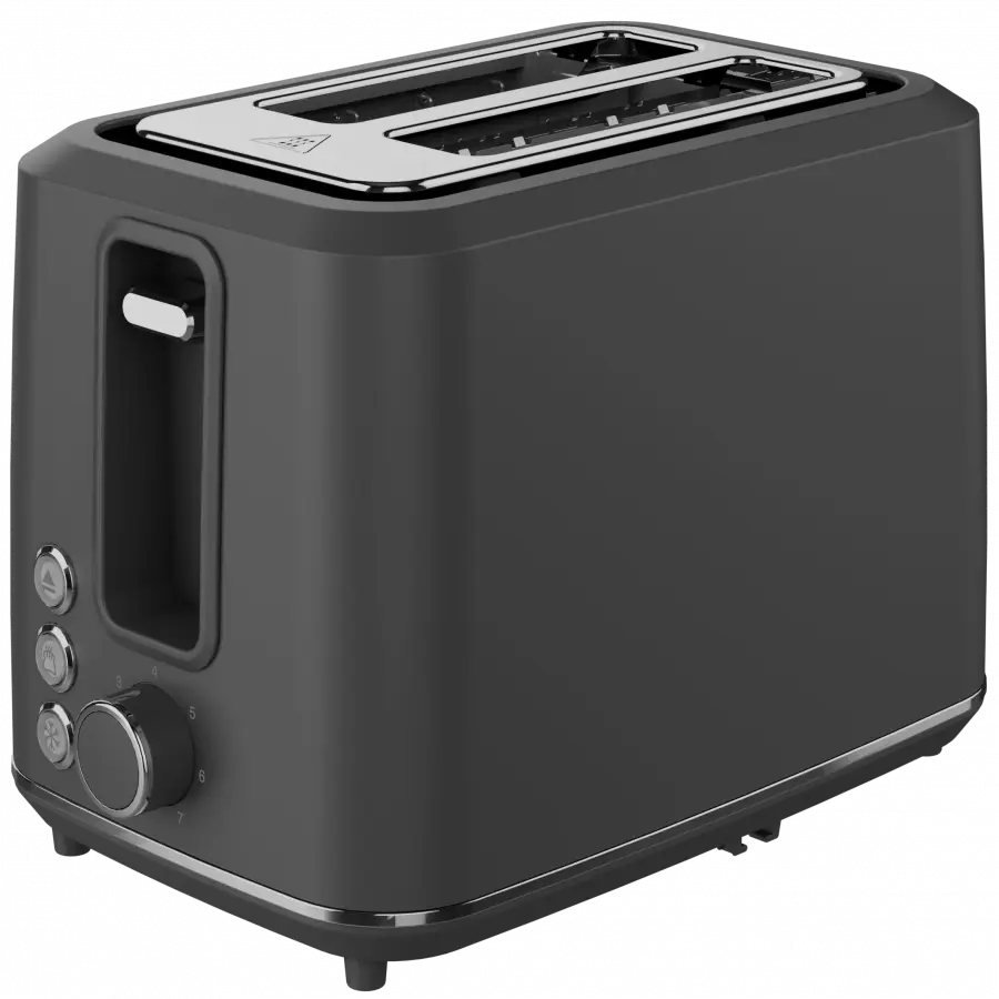 Električni toster Aeno, 220‑240 V, 50‑60 Hz, 920‑1080 W, sivi