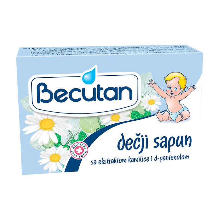 Becutan Dečiji sapun sa ekstraktom kamilice, 90g