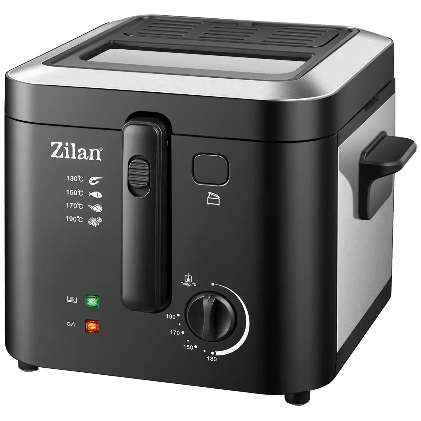 ZILAN Friteza ZLN0010, 2.5 l, 1600 W, Crna