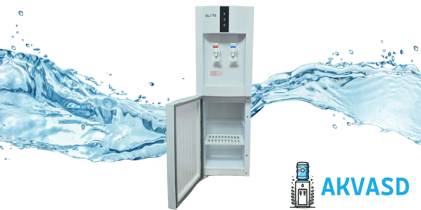 Aparat za vodu (kompresorski) ELITE WDC-2557WHITE dispenzer za vodu