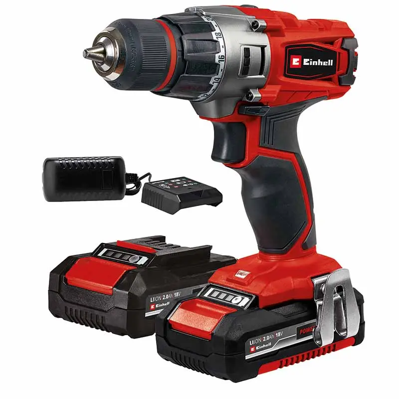 Einhell Akumulatorska bušilica Einhell TE-CD 18/2 Li (2x 2,0 Ah)