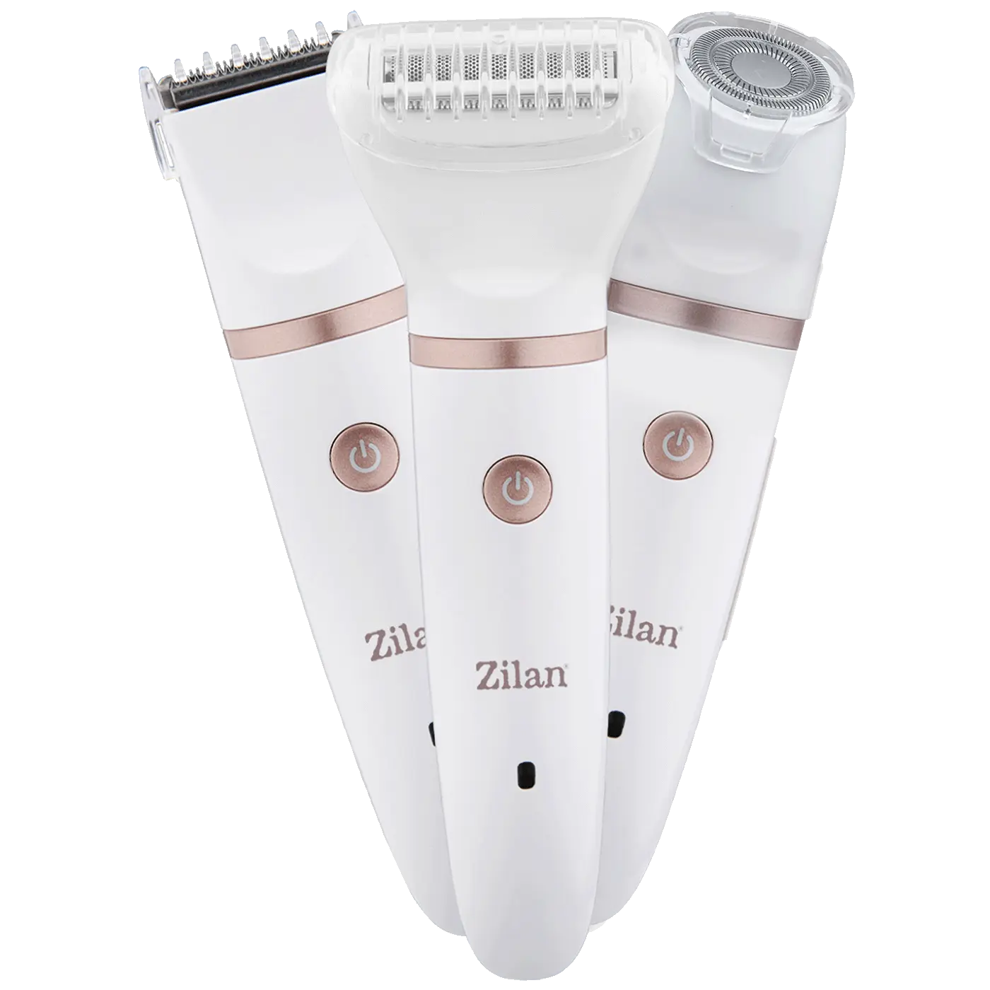 Zilan Epilator ZLN8740 Quiritis, 3u1, IPx7, Beli