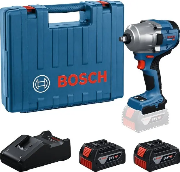 Bosch Akumulatorski rotacioni udarni odvrtač PRO GDS 18V-780, 2x 5.0Ah, Kofer 06019P4021