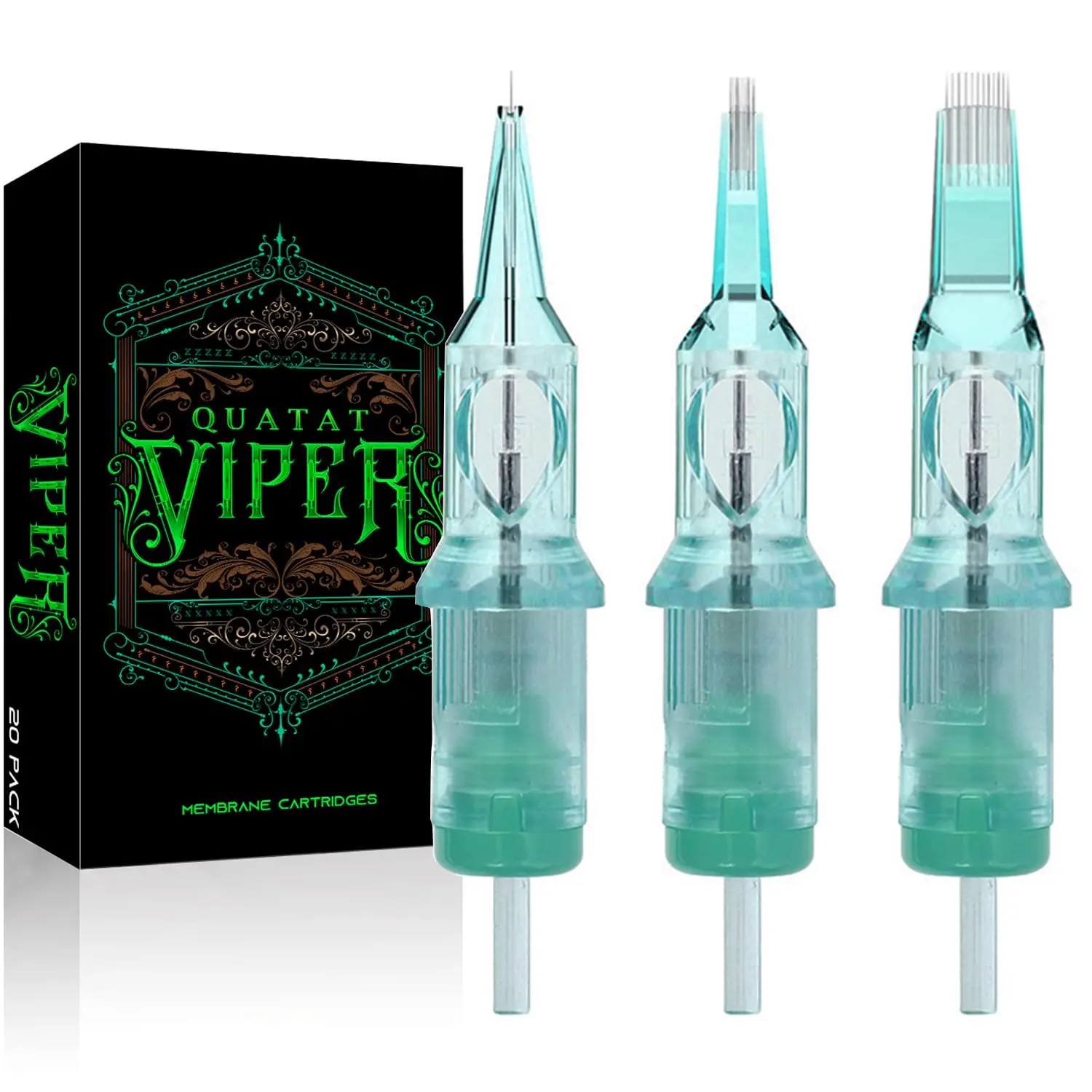 Viper Tattoo ketridž, 35/1 RLLT, Zeleni