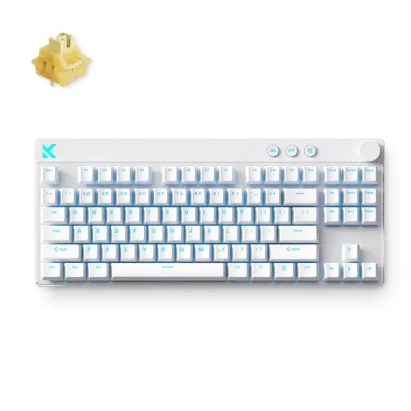 MCHOSE Gaming tastatura Mix 87 Hall Effect Magnetic Switch white