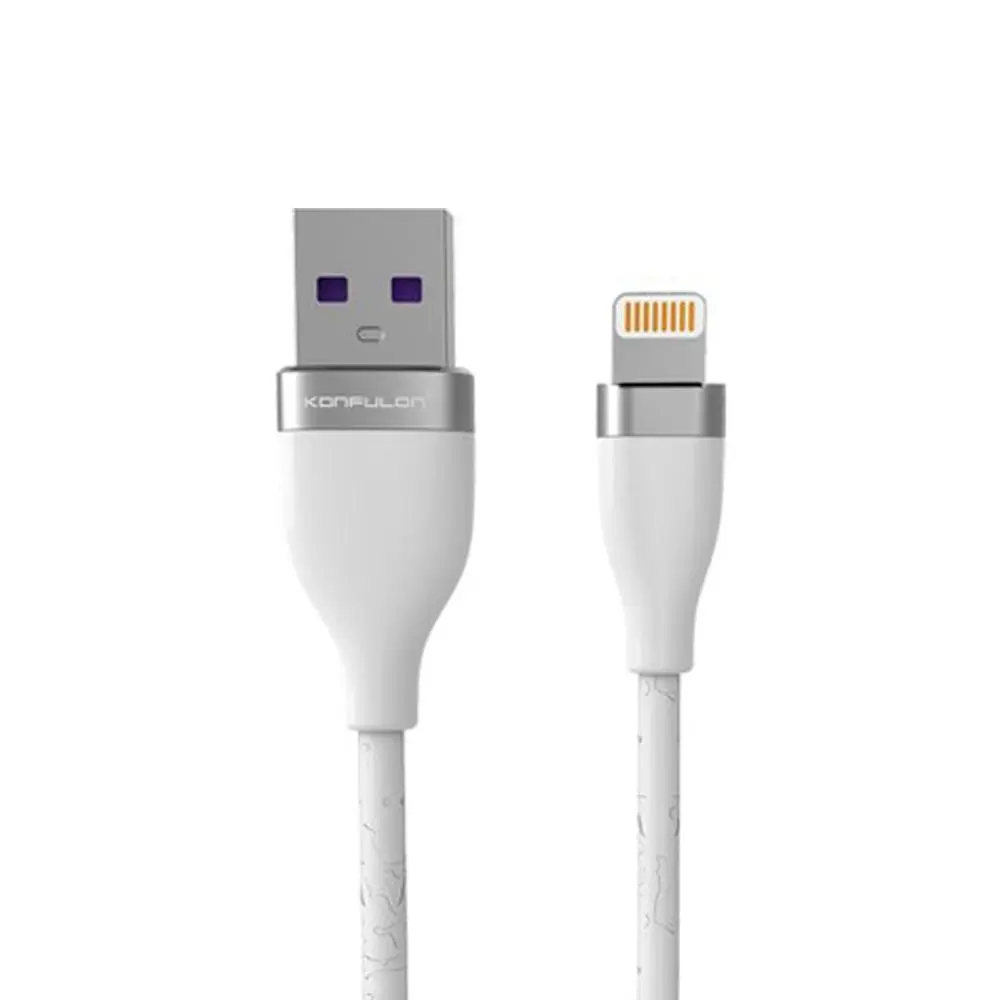 USB Kabl KONFULON S83 Iphone 1M 3.1A bela