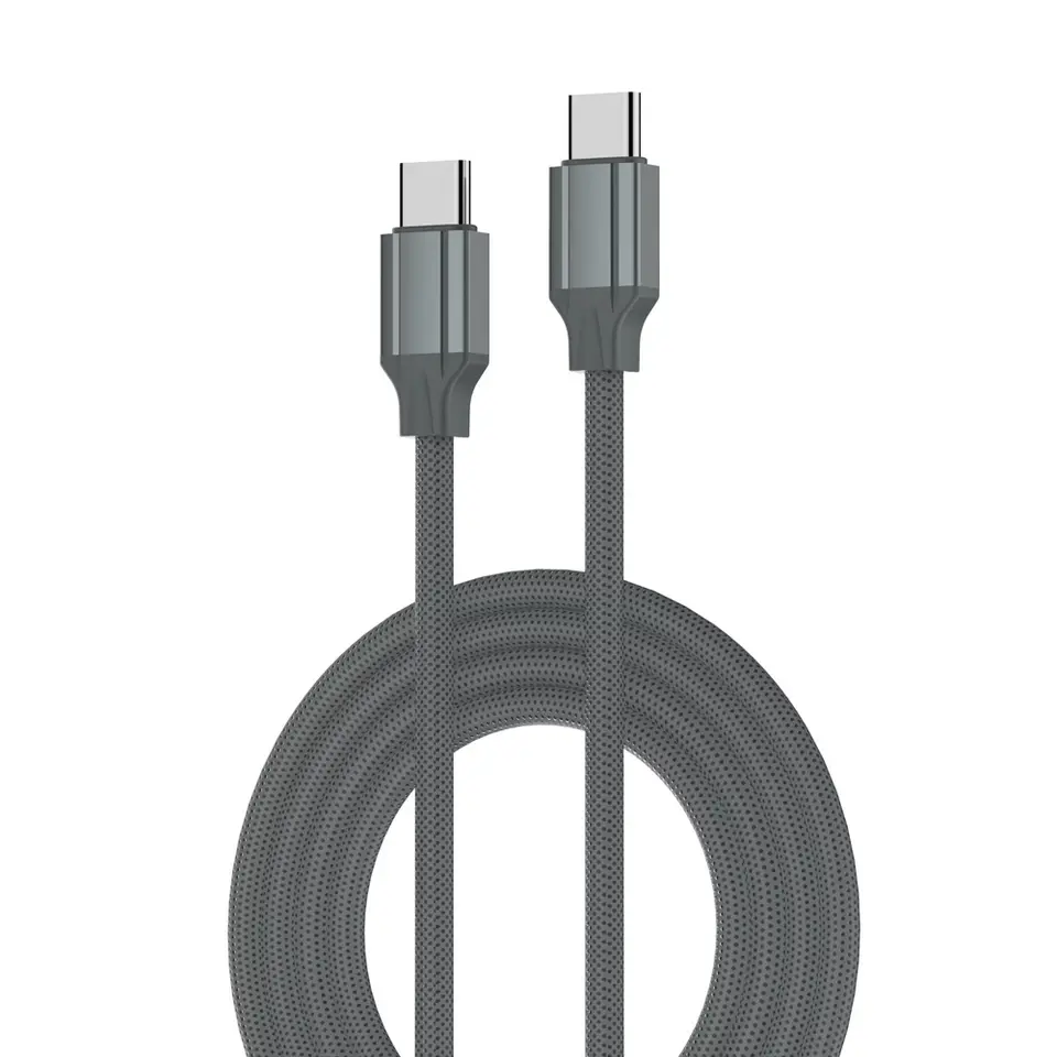 Data kabl LDNIO LC441c-100W Type C na Type C, 1m, Sivi