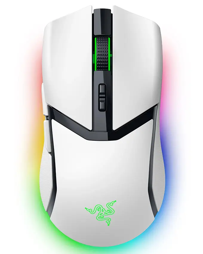 RAZER Miš, Cobra Pro Ambidextrous Wired/Wireless, Beli