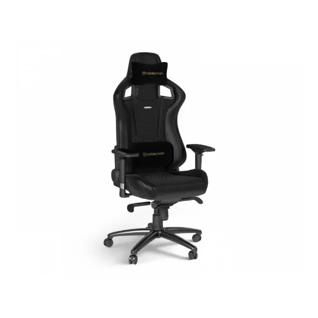 Noblechairs Gaming stolica Epic Real Leather, Crna