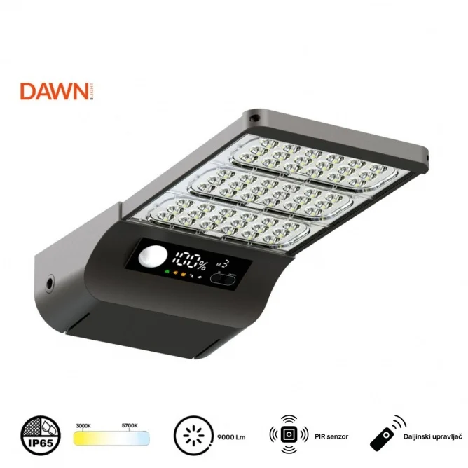 SOLARNA LED SVETILJKA ALFA SSL-59 39W 3000/5700K 9000lm IP65