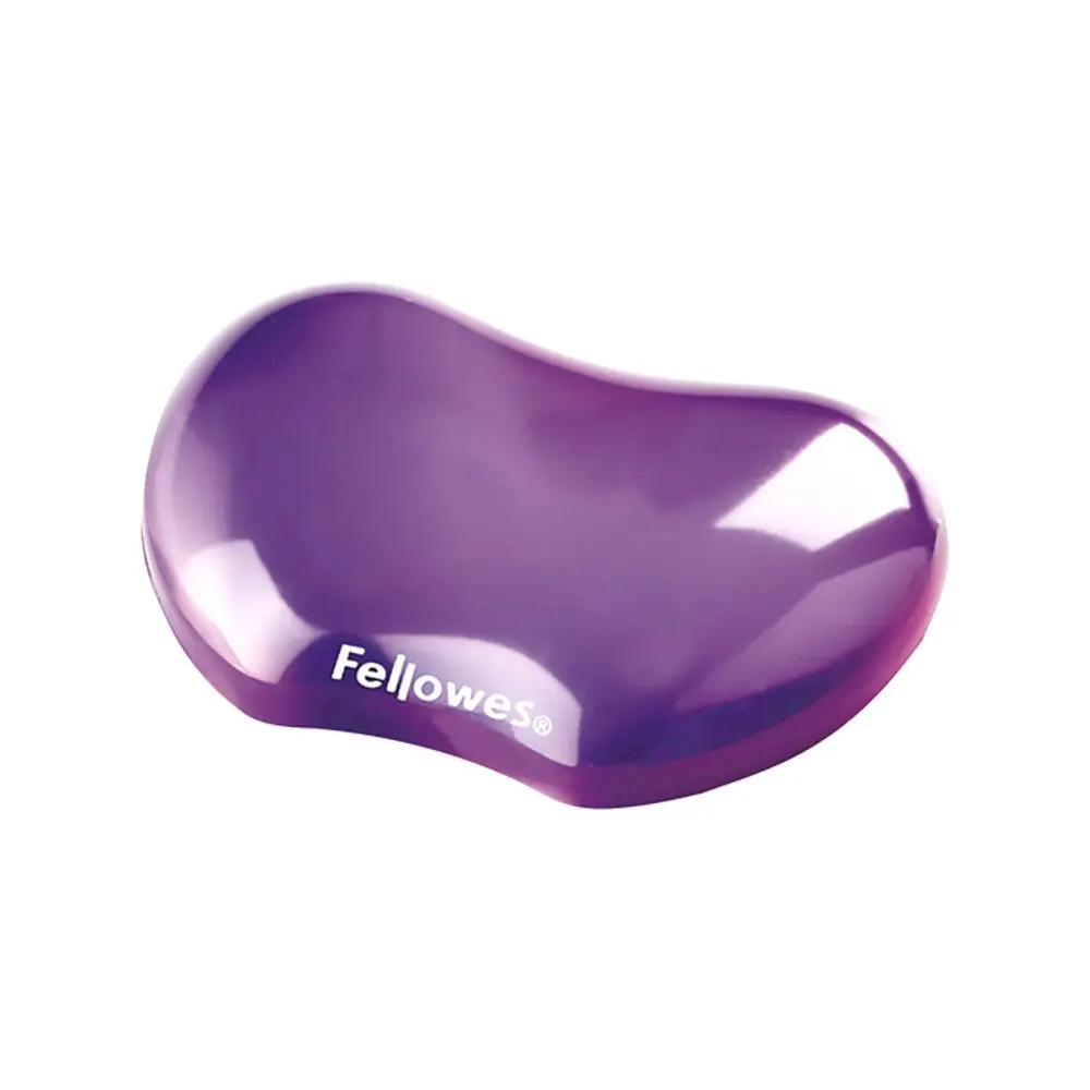 FELLOWES Odmarač zgloba Crystals gel 91477-72 ljubičasti