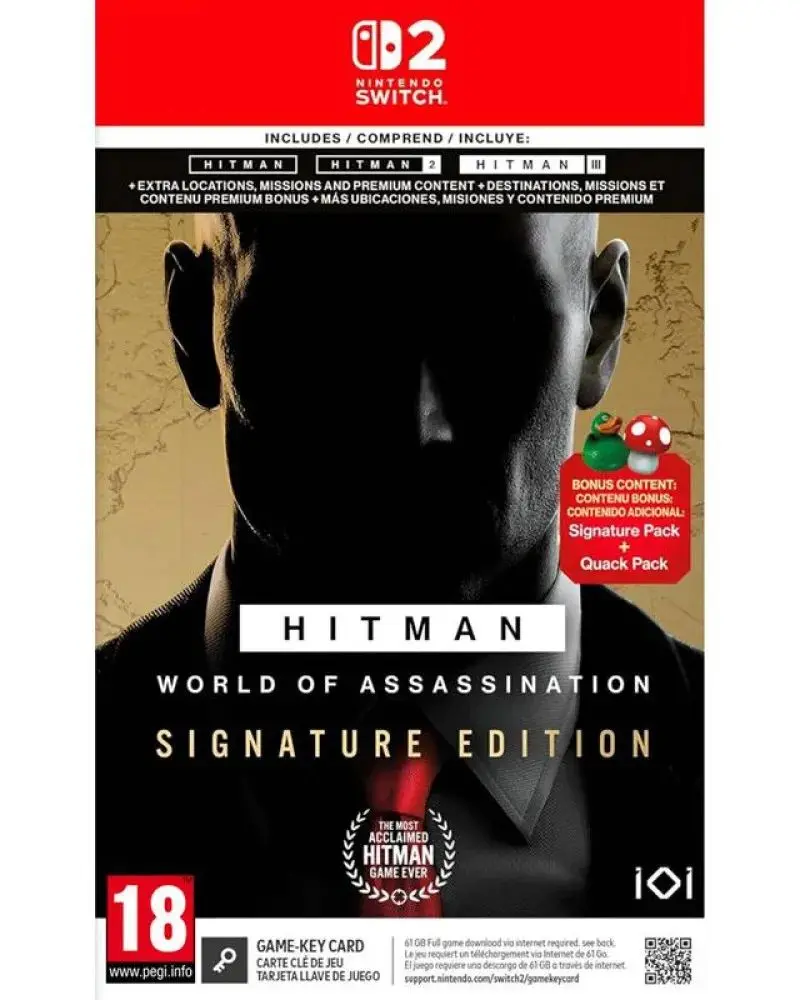 Switch 2 Hitman World of Assassination - Signature Edition