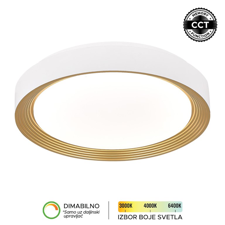 LED plafonjera LP-405-54R WH+SG