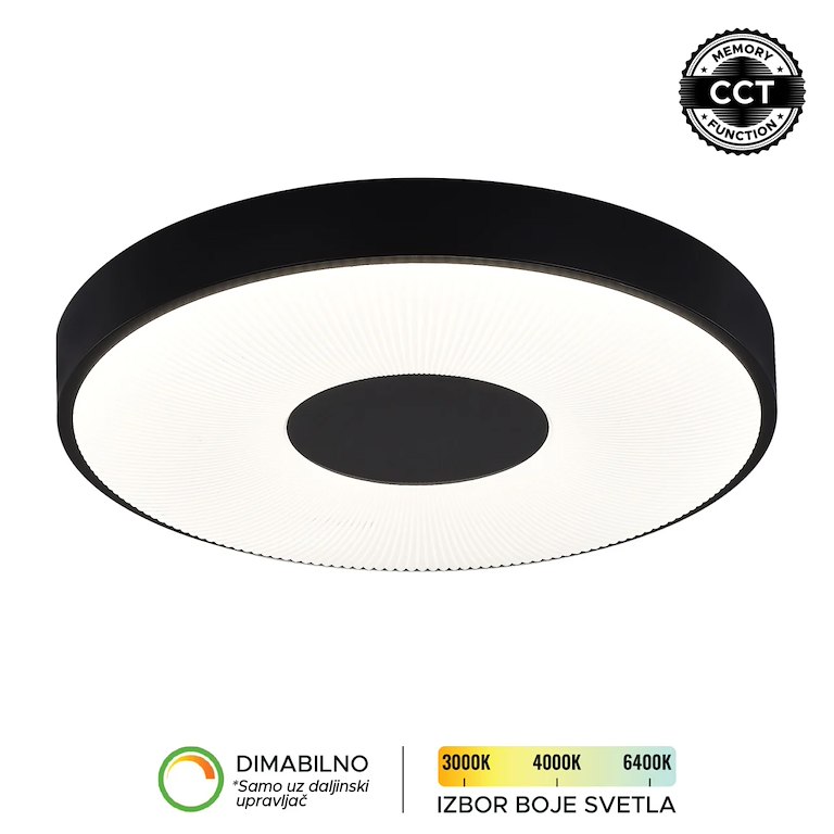 LED plafonjera LP-408-70R BK