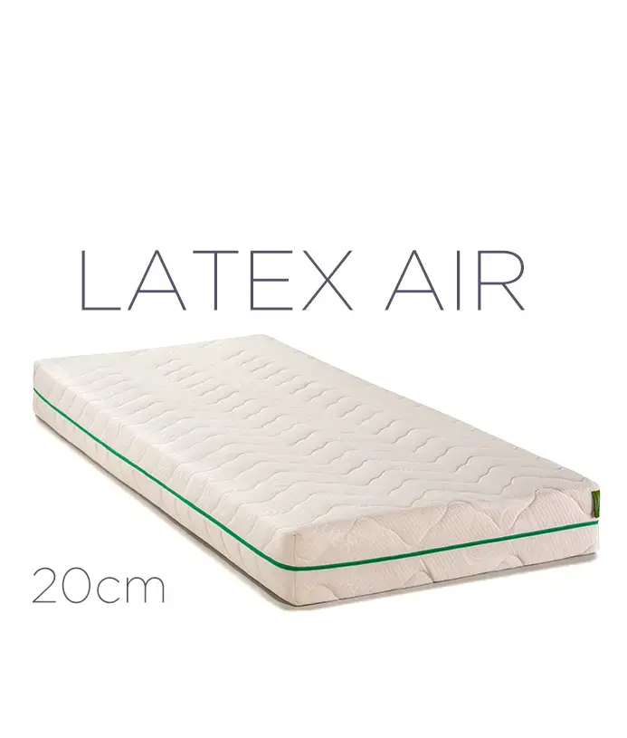 Latex Dušek Latex Air 90x200 cm, M, Srednje tvrd, Do 90 kg, Bež
