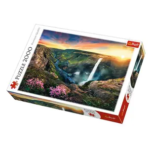 Trefl
TREFL PUZZLE 2000 DELOVA - HAIFOSS WATERFALL ICELAND (27091)