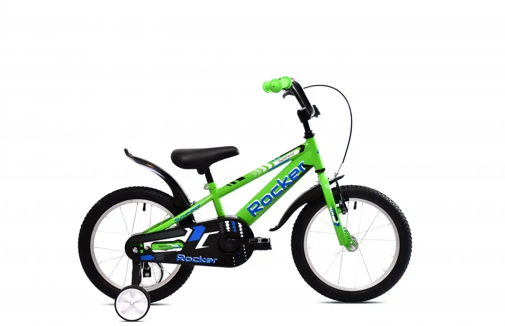 Kapriolo Adria bicikl BMX 16'' HT ROKER zeleno-crni