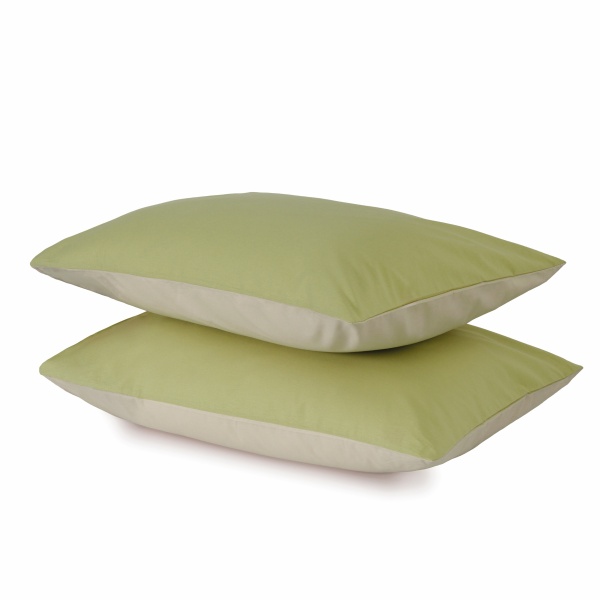 Jastučnica CB Bicolor set 2/1 60x80 zelena/meri bež 025591
