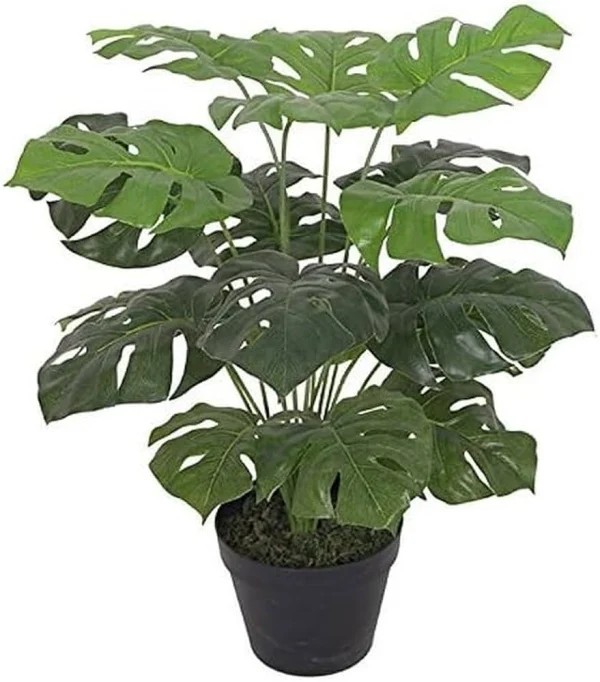 Veštačka biljka Monstera 32cm 025077