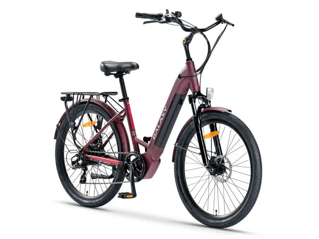 Galaxy Električni bicikl Madrid 28", 250W, 36V/10.4Ah, Bordo