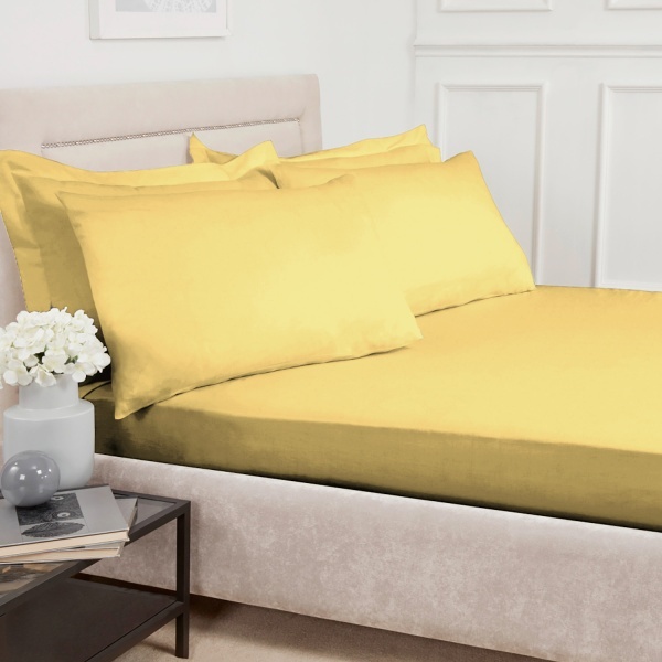 Čaršav Atria 160x200 Yellow 020575