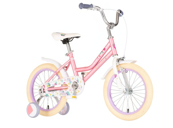 Dečiji bicikl 16in 9in 105-125cm roze X-bike Unicorn 1416203