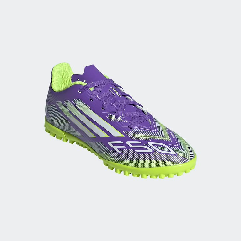 Adidas Patike za fudbal za dečake F50 Club Tf J, JI0039, Ljubičaste