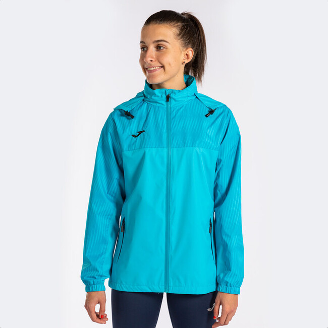 MONTREAL RAINCOAT kišna jakna fluo tirkizna XS