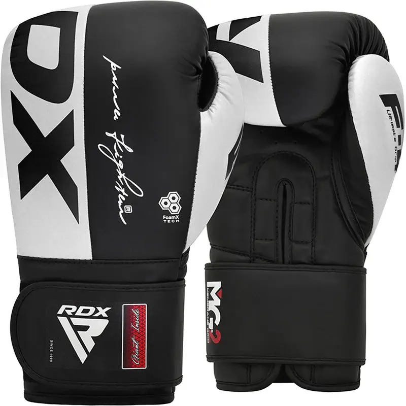 RDX Sports Bokserske rukavice Rex F4, Belo-crne
