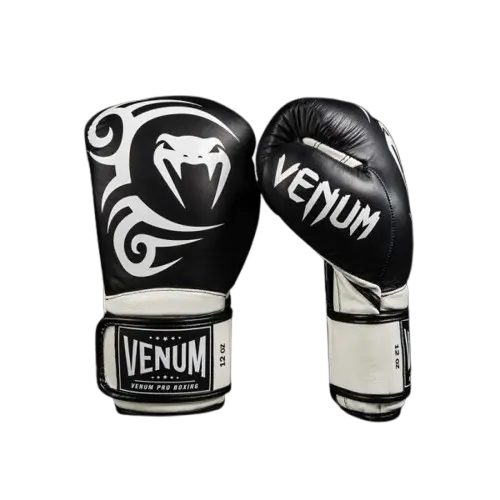 Venum Rukavice za boks Giant 2.0 Mike Tyson Pro, 12oz, Crno-bele