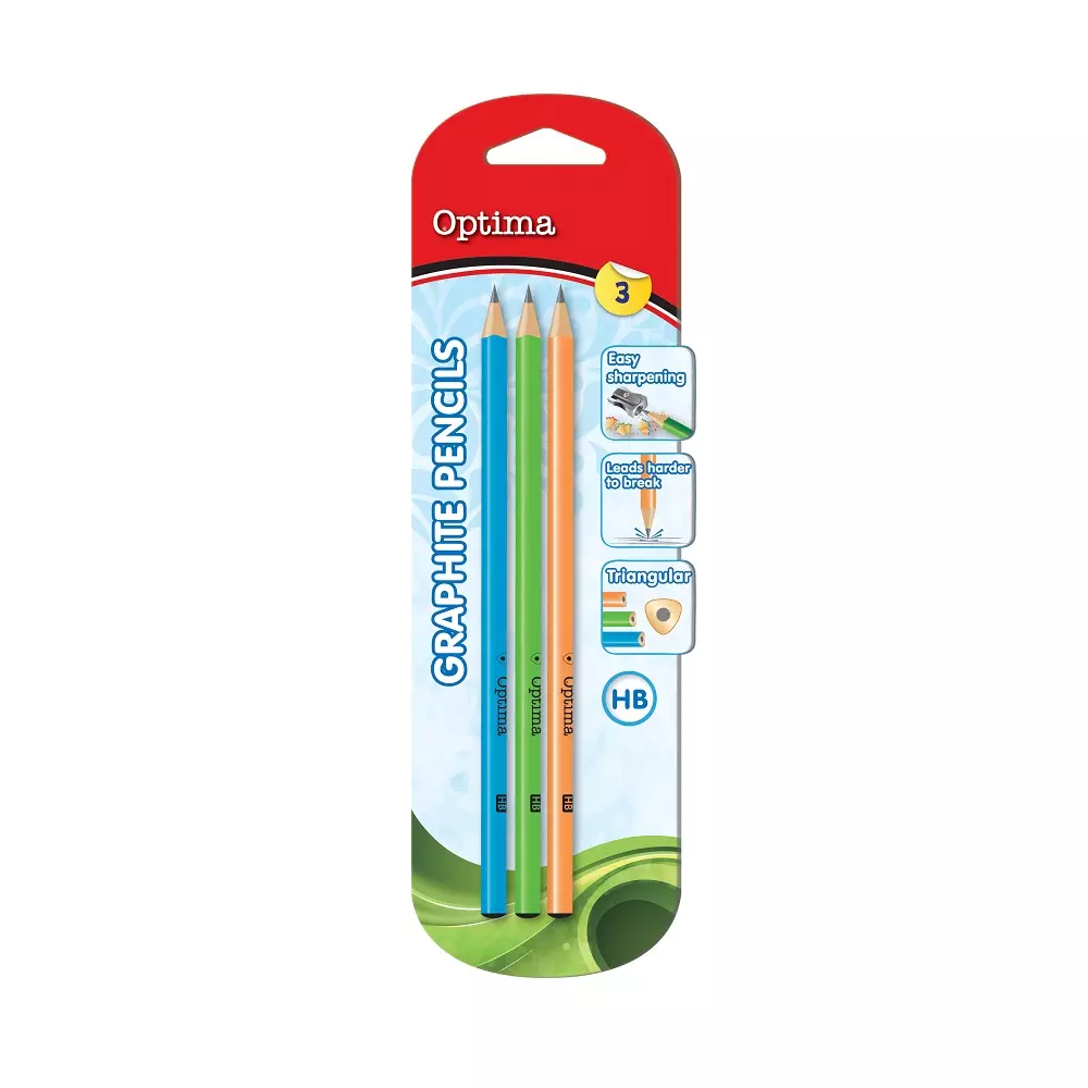OPTIMA GRAFITNA OLOVKA HB 3/1 BL