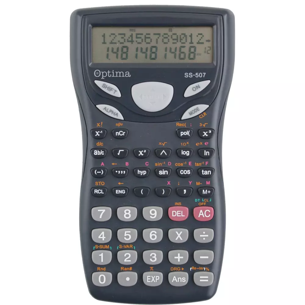 KALKULATOR SS-507, 244 FUNKCIJA OPTIMA