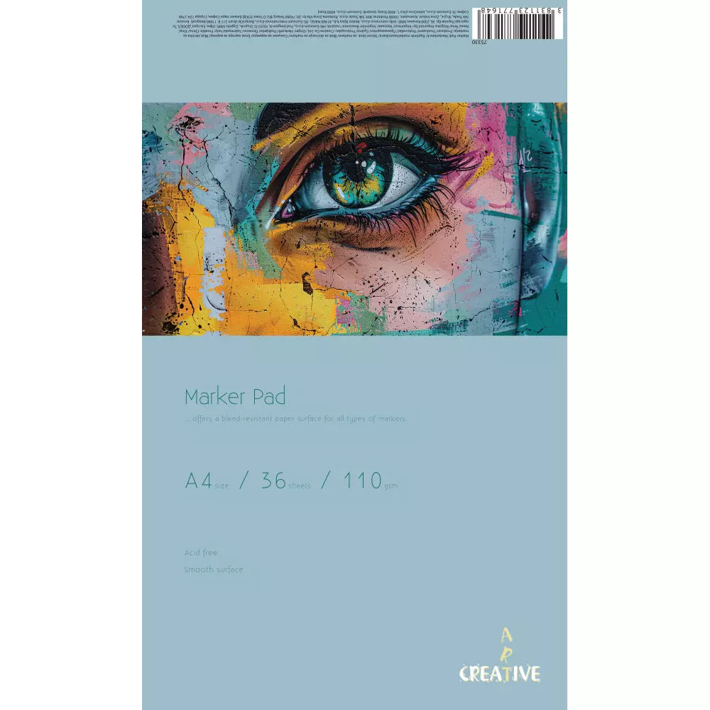 CREATIVEART BLOK AKRIL A4 36L 110G