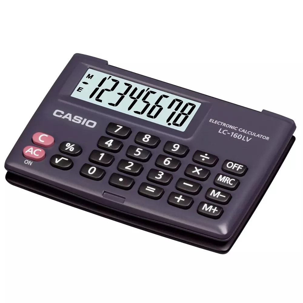 CASIO DZEPNI KALKULATOR 8 cifara LC 160