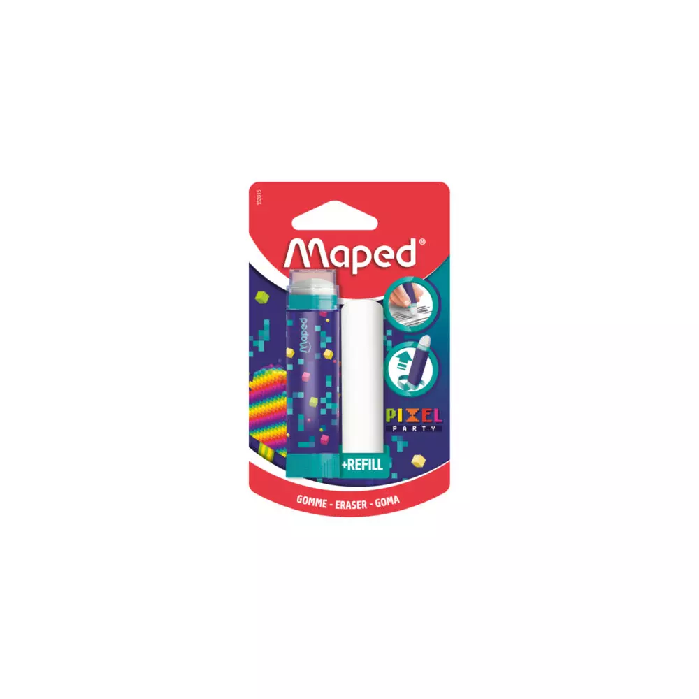 MAPED gumica PIXEL stik 1/1 blister