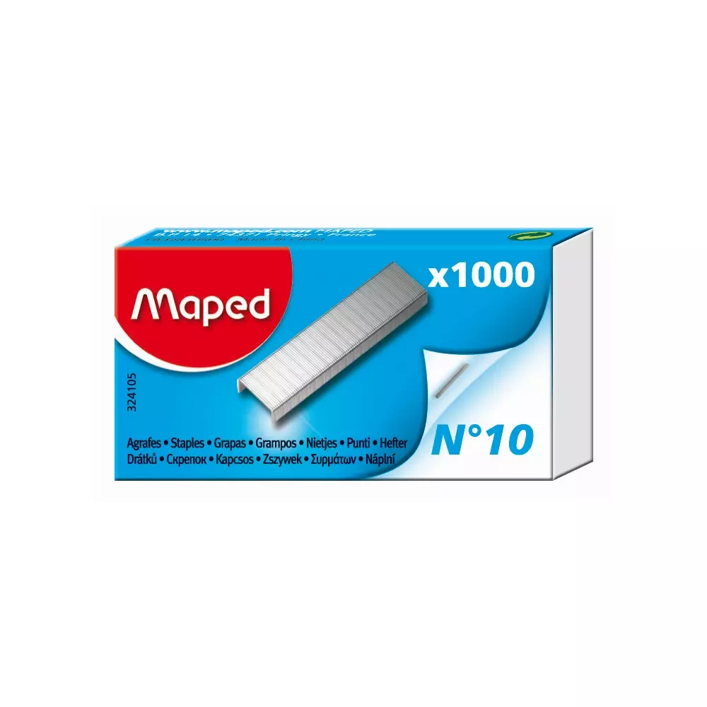 MAPED klamerice No10 box1000