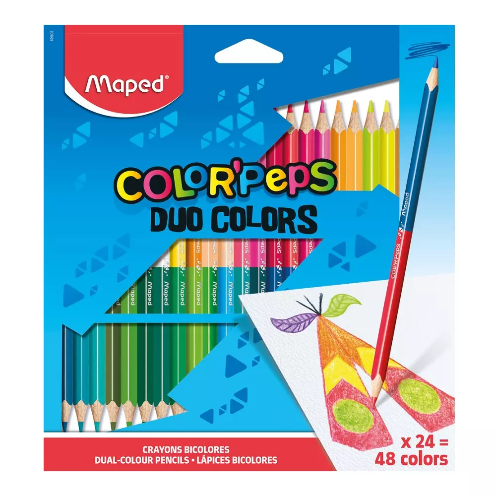 MAPED bojice COLOR PEPs DUO 24/48