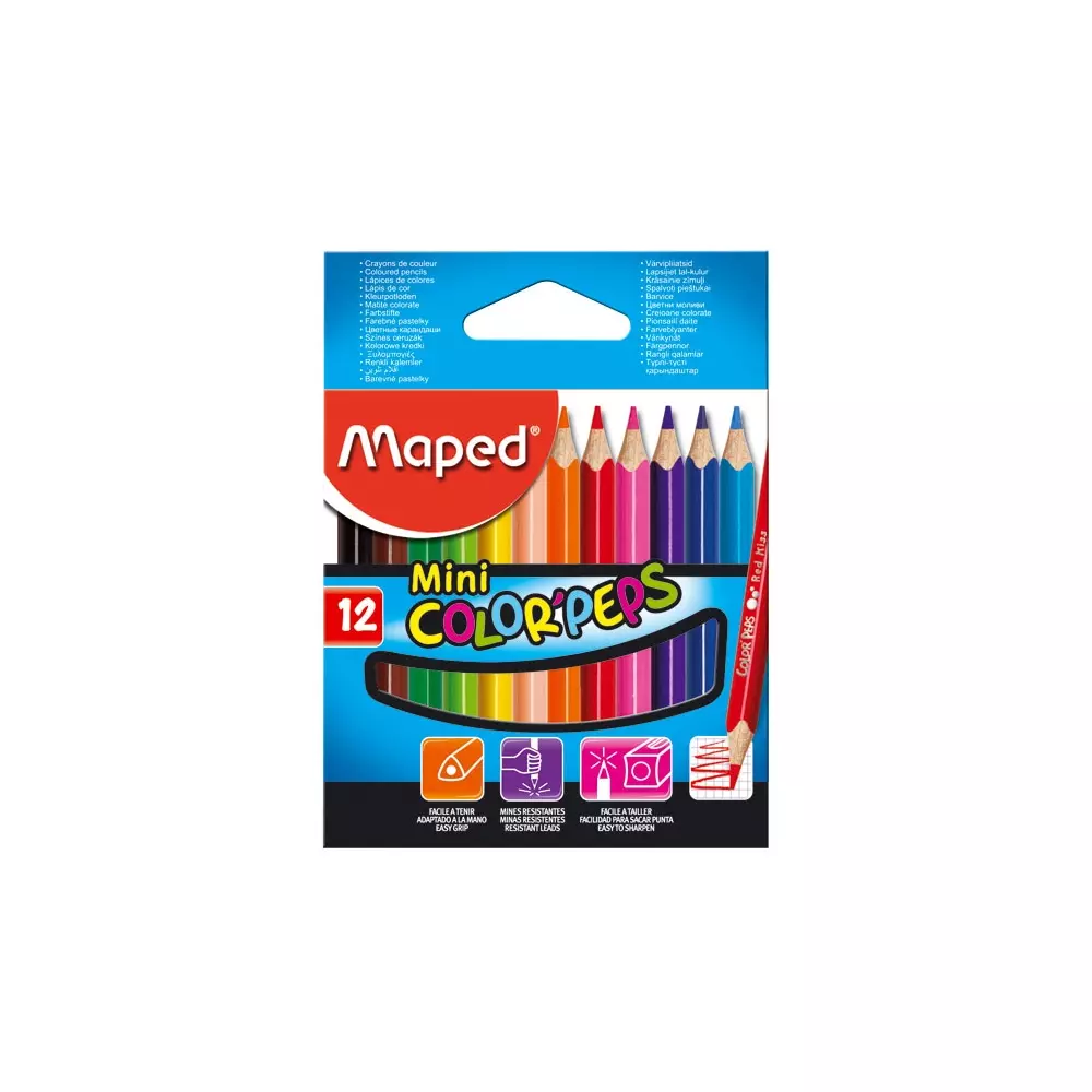 MAPED drvene bojice MINI COLOR PEP'S 1/1