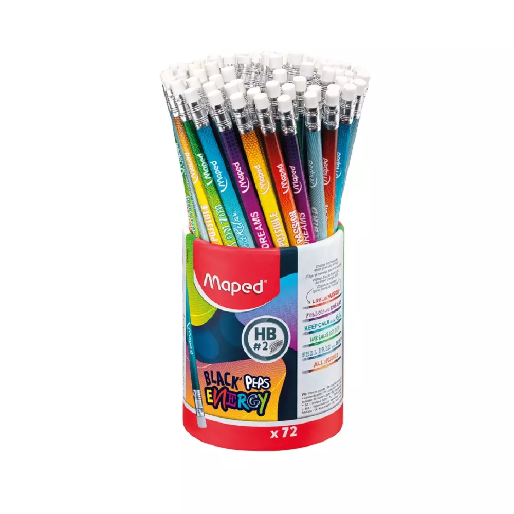MAPED grafitna olovka ENERGY sa gum 1/72